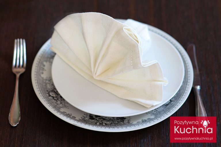 Serwetka wachlarz czyli wachlarz z serwetki | Dorota Kamińska