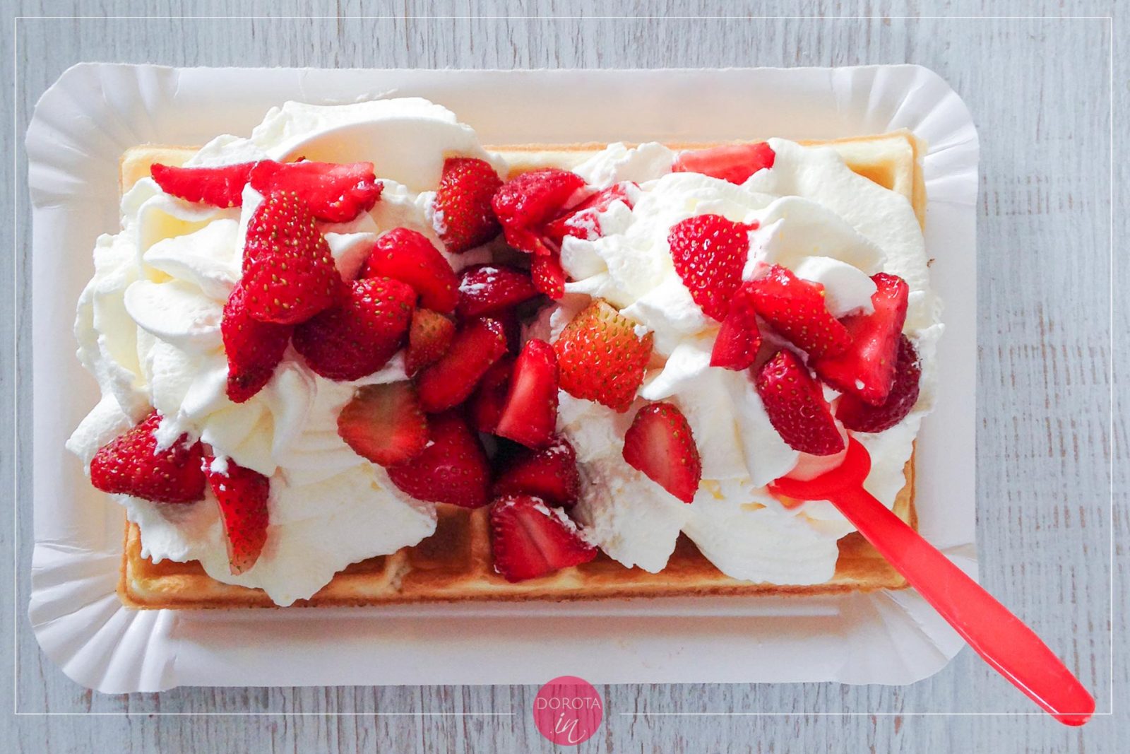 Gofry przepis jak zrobić gofry jak z budki nad morzem | Dorota Kamińska