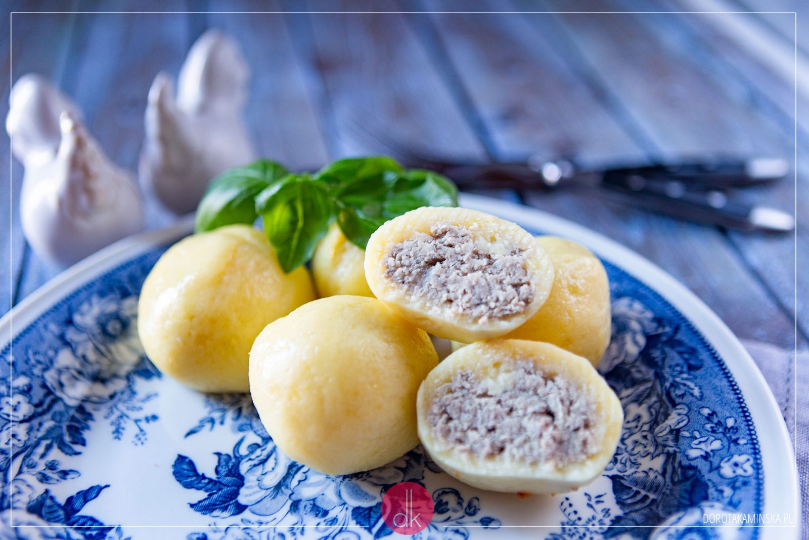 Pyzy z mięsem przepis | Dorota Kamińska