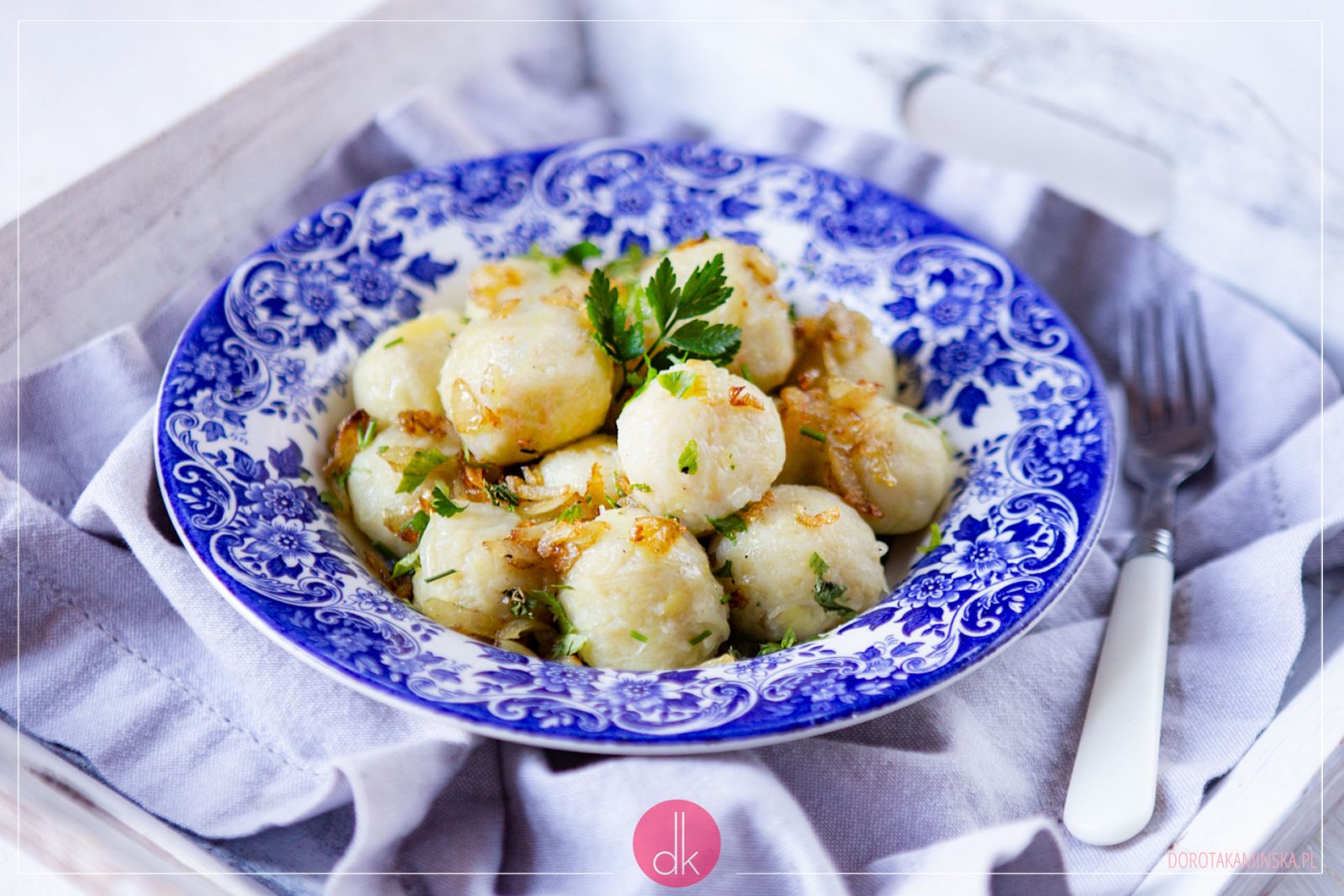Pyzy ziemniaczane przepis | Dorota Kamińska