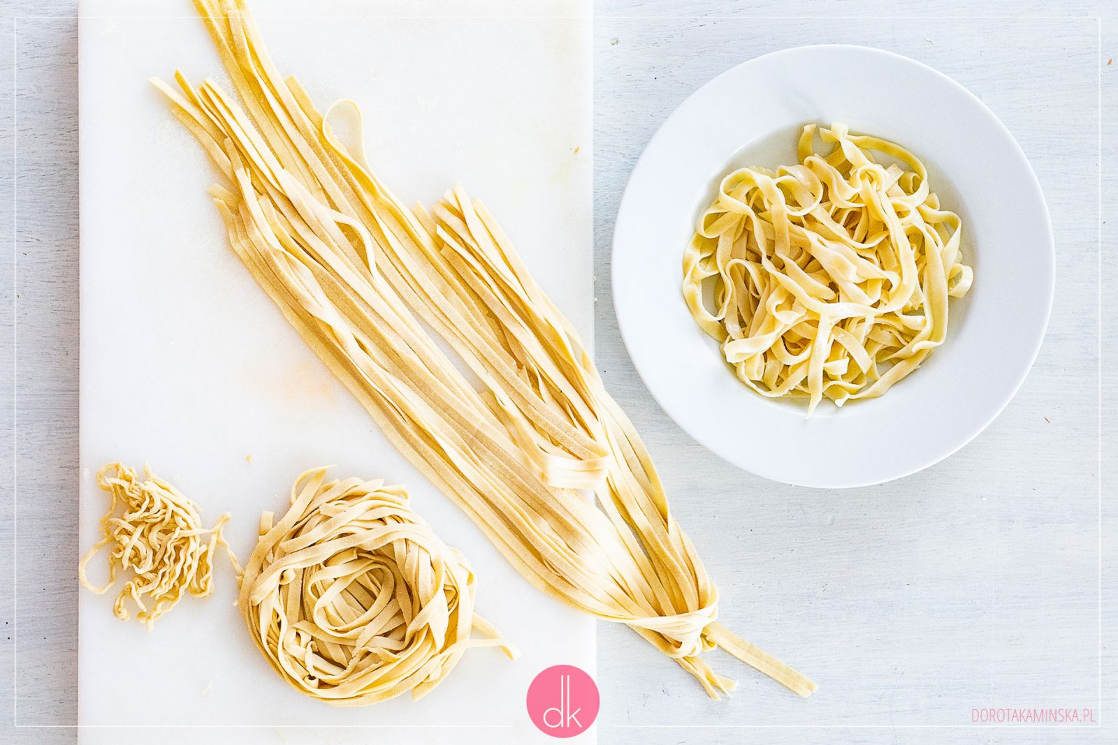 Makaron domowy - jak zrobić ciasto makaronowe przepis | Dorota Kamińska