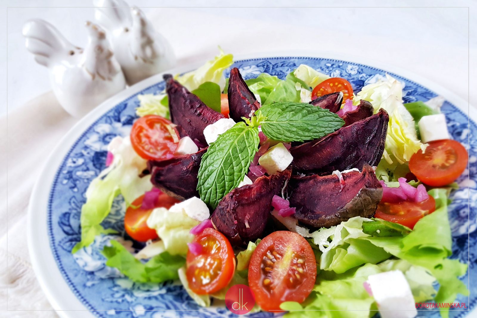 Buraki pieczone przepis | Dorota Kamińska