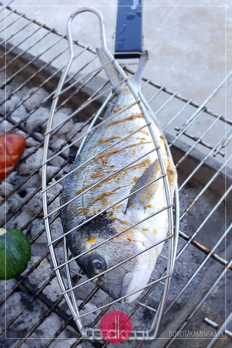 Ryba z grilla przepis | Dorota Kamińska