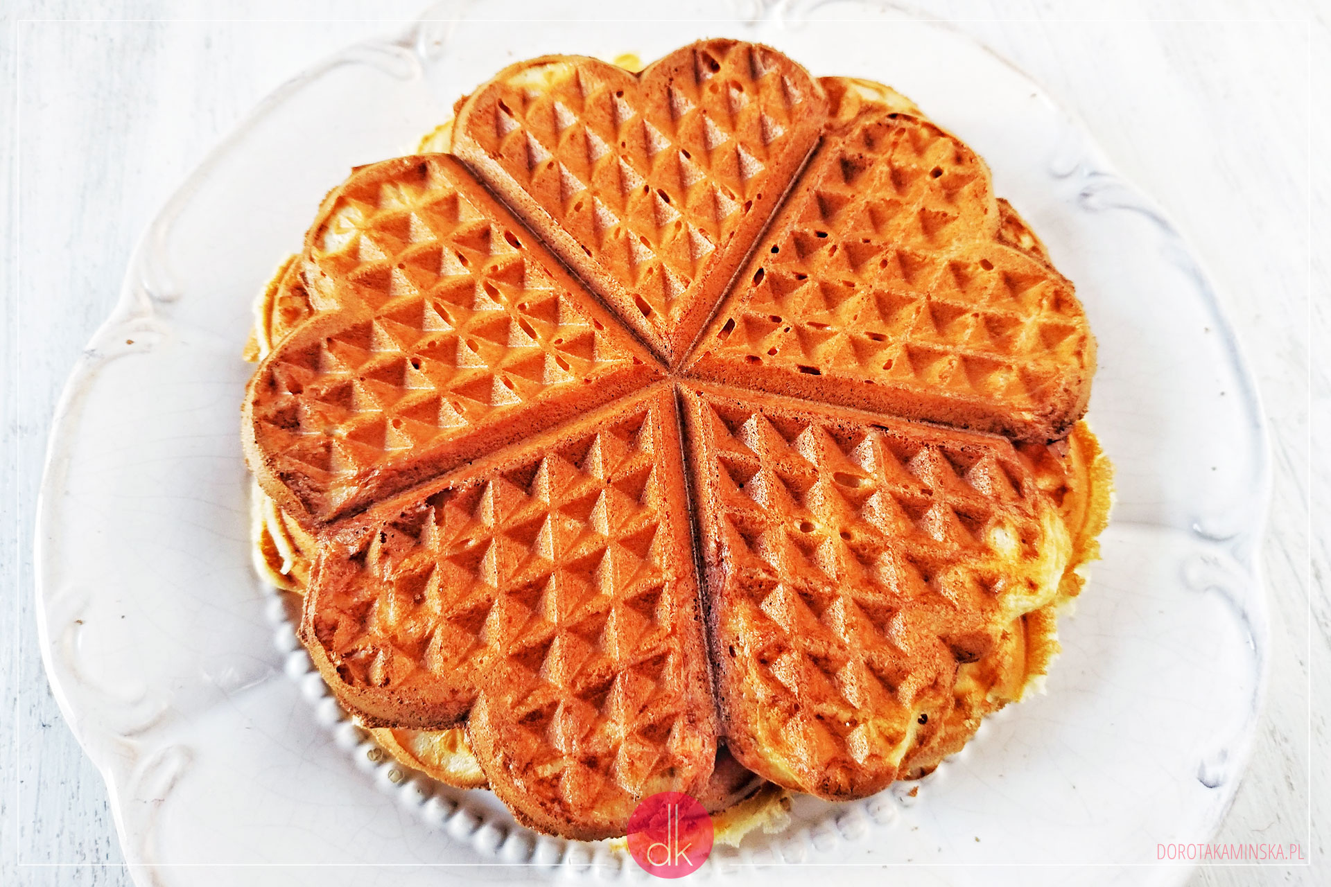 Ciasto na gofry przepis jak zrobić chrupiące i pyszne | Dorota Kamińska